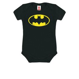 logoshirt Baby-Body 'DC Batman-Logo' Jungen Gr&ouml;&szlig;e 50 gelb / schwarz