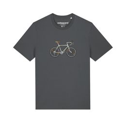 Watapparel T-Shirt ' Doodle Bike ' Herren Gr&ouml;&szlig;e XXL anthrazit / mischfarben