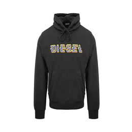 Diesel Sweatshirt Herren Gr&ouml;&szlig;e S blau / gelb / schwarz