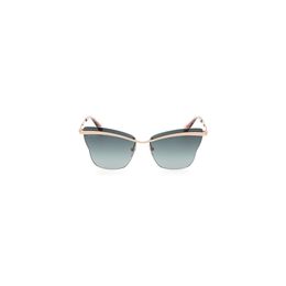 MAX & Co. Max&co. Sonnenbrille Damen Gr&ouml;&szlig;e One Size gold / dunkelgr&uuml;n
