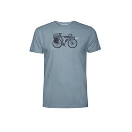 Greenbomb T-Shirt 'Bike Night' Herren Gr&ouml;&szlig;e S blau / schwarz