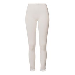 Hanro Leggings ' Woolen Lace ' Damen Gr&ouml;&szlig;e L wei&szlig;