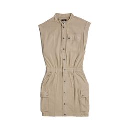 G-Star Raw G-star Button Up Dress 'Pocket' Damen Gr&ouml;&szlig;e 36 khaki Winterkleid