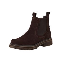 Tamaris Chelsea Boots Damen Gr&ouml;&szlig;e 40 dunkelbraun Winterschuhe