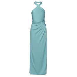 Adrianna Papell Abendkleid Damen Gr&ouml;&szlig;e 42 hellblau Winterkleid