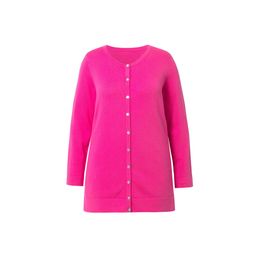 Ulla Popken Strickjacke Damen Gr&ouml;&szlig;e XL/XXL magenta