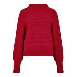 Apricot Twisted Cable Knit Batwing Jumper ' ' Damen Gr&ouml;&szlig;e L rot
