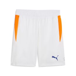 Puma Sportshorts 'Individual' Herren Gr&ouml;&szlig;e S dunkelblau / orange / wei&szlig;