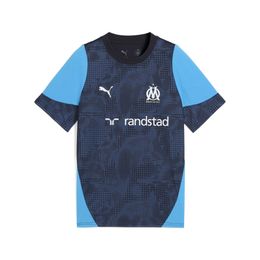 Puma Funktionsshirt 'Olympique de Marseille' Jungen Gr&ouml;&szlig;e 164 blau / navy / wei&szlig;