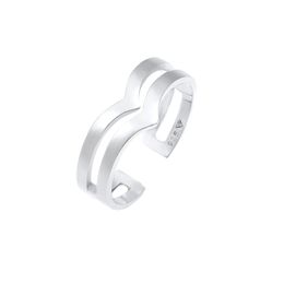 Elli Ring Geo Damen Gr&ouml;&szlig;e 50/60 silber