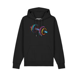 Watapparel Sweatshirt ' 80s Hantel ' Herren Gr&ouml;&szlig;e XL mischfarben / schwarz