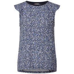 Street One Top Damen Gr&ouml;&szlig;e M nachtblau / royalblau / pastellblau