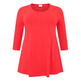 Yoek Tunika ' COTTON ' Damen Gr&ouml;&szlig;e M/L rot