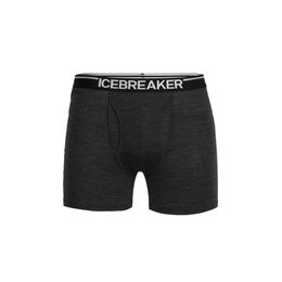 Icebreaker Sportunterhose 'Anatomica' Herren Gr&ouml;&szlig;e L dunkelgrau / schwarz / wei&szlig;