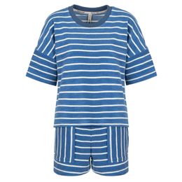 Doctor Nap Pyjama 'Doctor Nap' Damen Gr&ouml;&szlig;e S blau Winterkleid