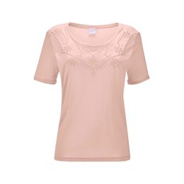 Madeleine Mode Madeleine T-Shirt Damen Gr&ouml;&szlig;e S puder