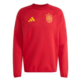 adidas Performance Sportsweatshirt 'Spanien Tiro Travel' Herren Gr&ouml;&szlig;e XL gelb / rot