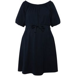 Ulla Popken Kleid Damen Gr&ouml;&szlig;e 58/60 marine Winterkleid