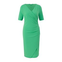 s.Oliver BLACK LABEL Kleid Damen Gr&ouml;&szlig;e 44 gr&uuml;n Winterkleid