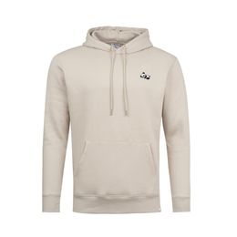 Mikon Sweatshirt Herren Gr&ouml;&szlig;e L beige / schwarz / wei&szlig;