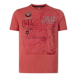 Jan Vanderstorm T-Shirt ' Dominik ' Herren Gr&ouml;&szlig;e XL rot