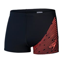 Speedo Sportbadehose Herren Gr&ouml;&szlig;e L/XL neonorange / schwarz