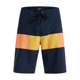 Quiksilver Boardshorts 'Straight Leg 20' Herren Gr&ouml;&szlig;e S navy / gelb / pink