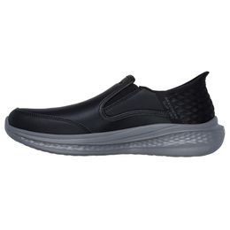 Skechers Slipper Herren Gr&ouml;&szlig;e 47.5 stone / schwarz
