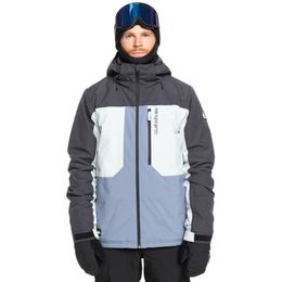 Quiksilver Sportjacke Herren Gr&ouml;&szlig;e XL stone / schwarz / offwhite