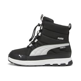 Puma Boots 'Evolve Puretex' Damen Gr&ouml;&szlig;e 38.5 hellgrau / schwarz / wei&szlig; Winterschuhe
