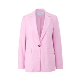 comma, Comma Casual Identity Blazer Damen Gr&ouml;&szlig;e 40 pink / wei&szlig;