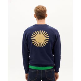 thinking mu Sweatshirt 'Sol' Herren Gr&ouml;&szlig;e XL navy / goldgelb