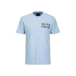 19V69 Italia T-Shirt 'RAFAEL' Herren Gr&ouml;&szlig;e XL hellblau