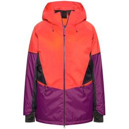 Ulla Popken Outdoorjacke Damen Gr&ouml;&szlig;e XXL/XXXL lila / orange / schwarz