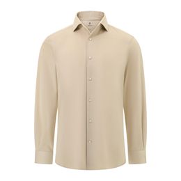 Boggi Milano Hemd Herren Gr&ouml;&szlig;e XS beige