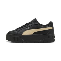 Puma Sneaker 'Kar II' Damen Gr&ouml;&szlig;e 35.5 creme / schwarz / silber