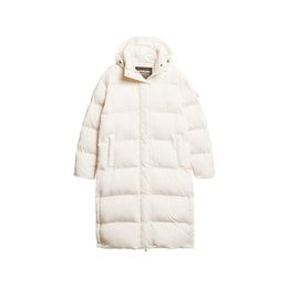 Superdry & Co Mantel Damen Gr&ouml;&szlig;e S/M wollwei&szlig; Wintermantel