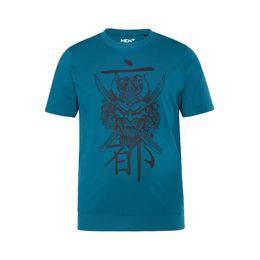 Men Plus T-Shirt Herren Gr&ouml;&szlig;e 8XL blau