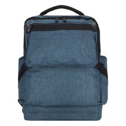 Dermata Rucksack Damen Gr&ouml;&szlig;e One Size taubenblau / schwarz