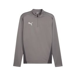 Puma Funktionsshirt 'TeamGoal' Herren Gr&ouml;&szlig;e L grau / graphit / wei&szlig;