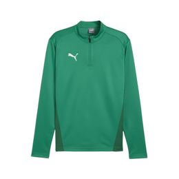 Puma Funktionsshirt 'TeamGoal' Herren Gr&ouml;&szlig;e M gr&uuml;n / dunkelgr&uuml;n / wei&szlig;