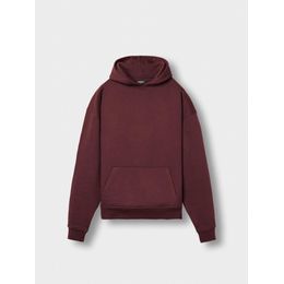 Burocs Sweatshirt 'Oversized' Herren Gr&ouml;&szlig;e XL burgunder