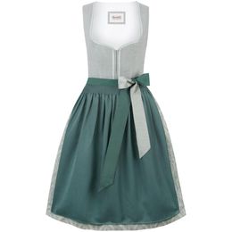 Stockerpoint Dirndl 'Elisa' Damen Gr&ouml;&szlig;e 42 gr&uuml;n / wei&szlig;