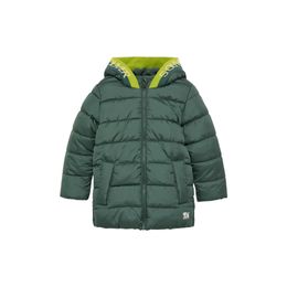s.Oliver Winterjacke Jungen Gr&ouml;&szlig;e 98 hellbeige / grau / limette / tanne
