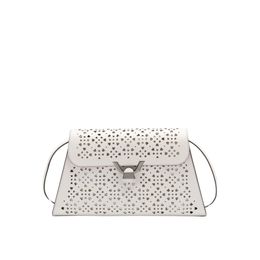 Coccinelle Schultertasche 'Coccinelle DEW MEDIUM' Damen Gr&ouml;&szlig;e One Size wei&szlig;