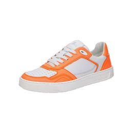 Sioux Sneaker 'Tedroso-DA-700' Damen Gr&ouml;&szlig;e 43 orange / wei&szlig;