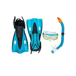Cruz Schwimm-Set 'Cebu' Jungen Gr&ouml;&szlig;e S/M blau / schwarz