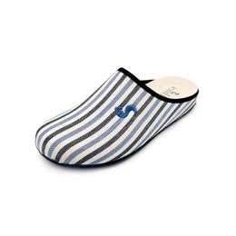 THIES Pantolette 'Mule 'THIES 1856 Eco Pyjama Slipper' Damen Gr&ouml;&szlig;e 40 blau