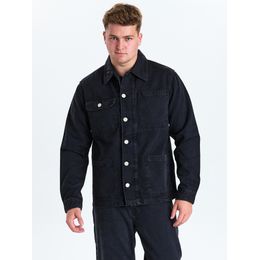 Dxnmxrk &Uuml;bergangsjacke 'DxFillip' Herren Gr&ouml;&szlig;e XXL black denim