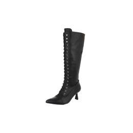 Ital-Design High Heels ' Schn&uuml;rstiefel ' Damen Gr&ouml;&szlig;e 36 schwarz Winterschuhe